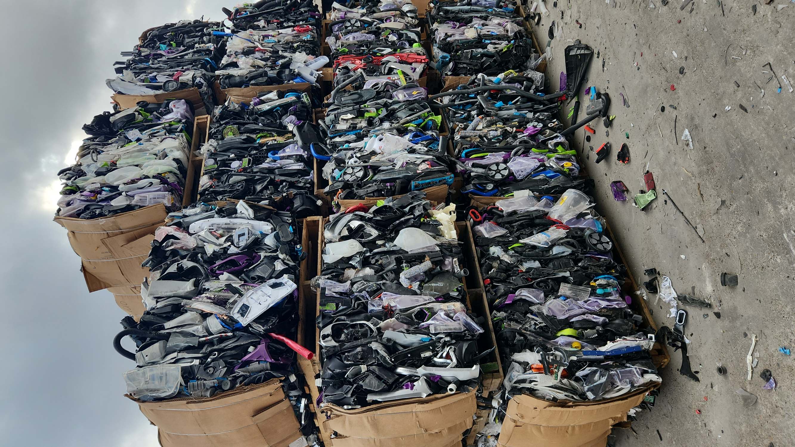 Other plastic, Baled, WEEE