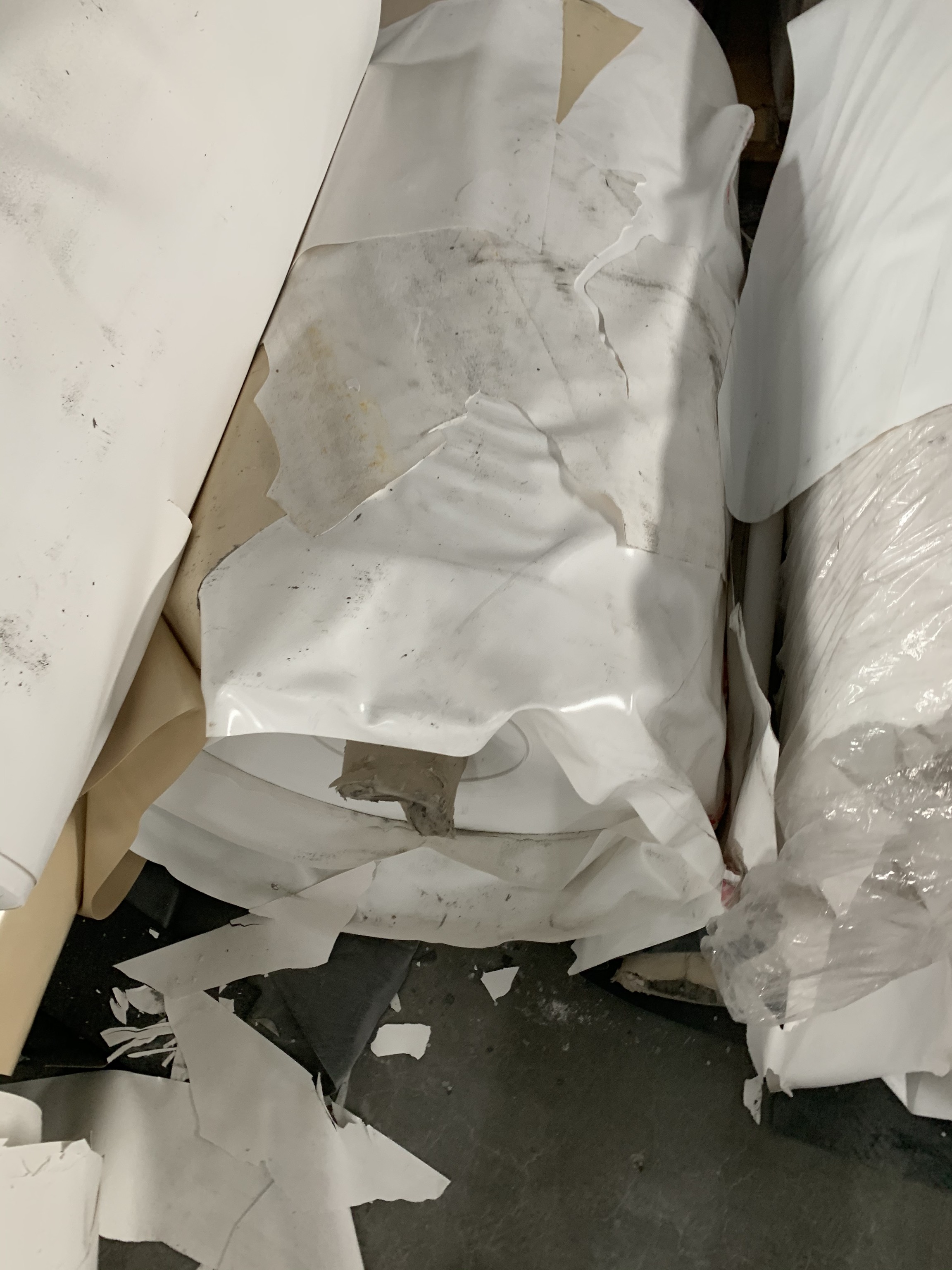 PVC, Rolls, rigid white pvc rolls