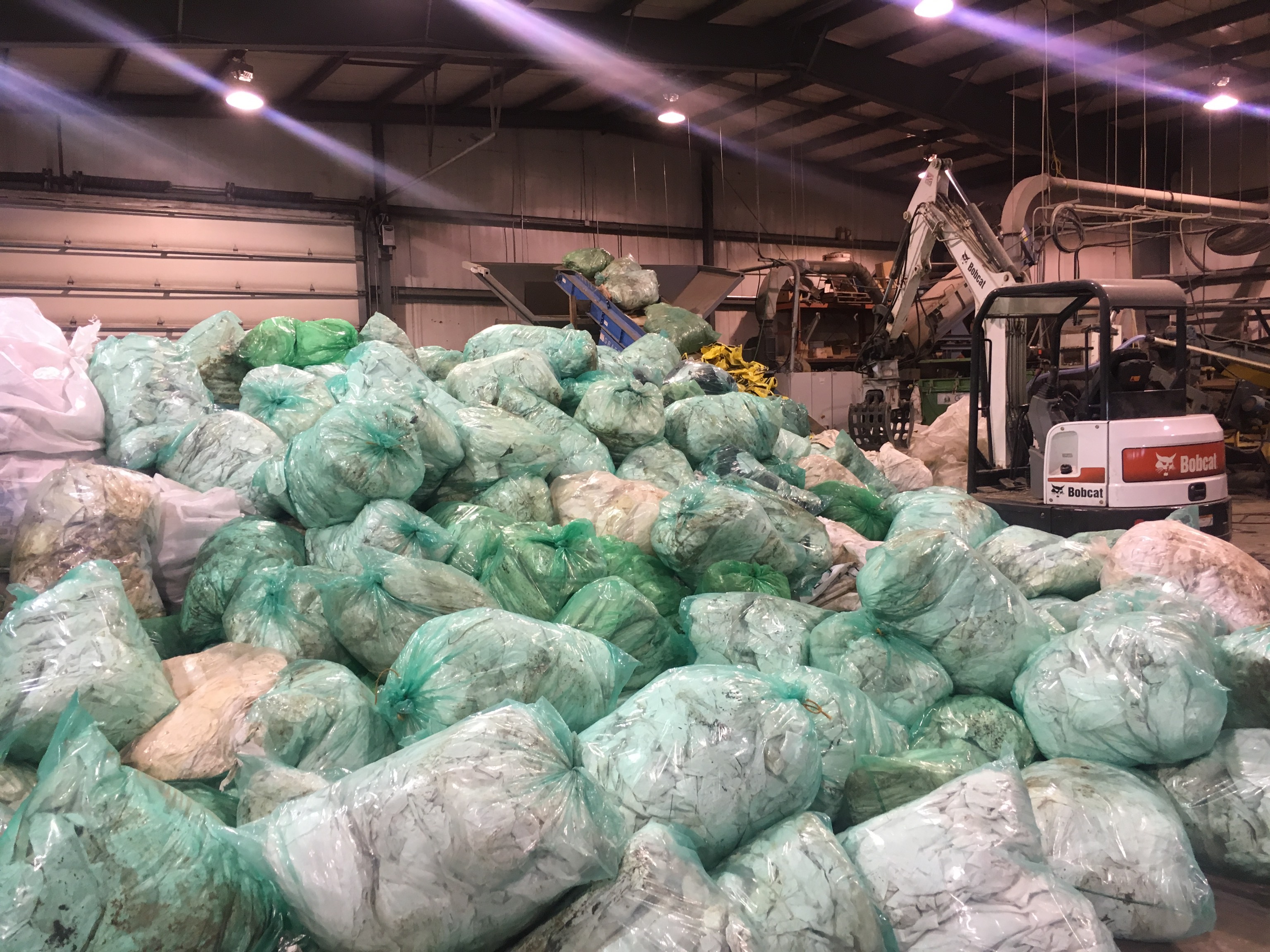 LLDPE, Baled, agricultural plastic film