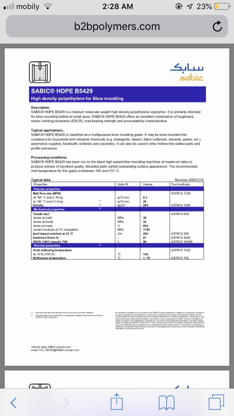 HDPE , Other condition, HD INJECTION