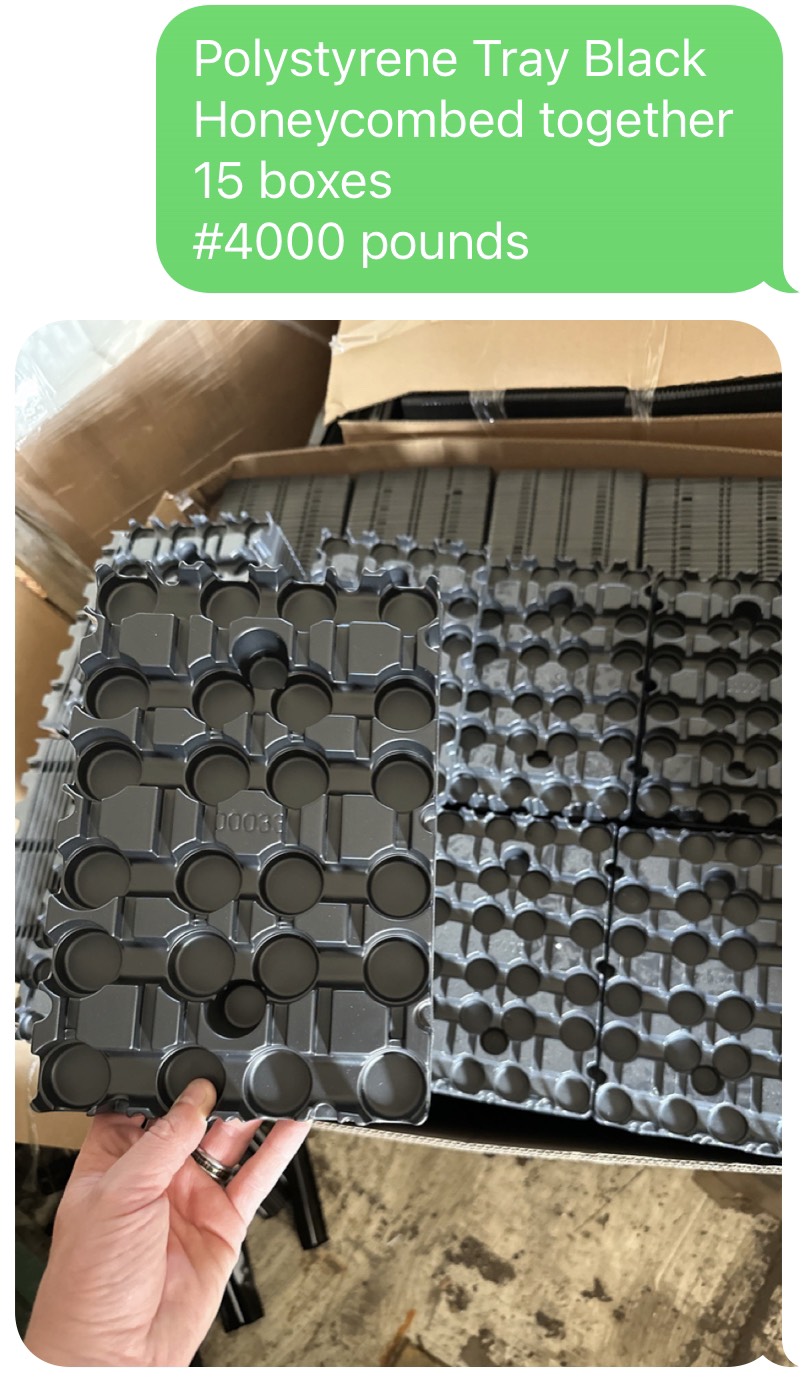 Other plastic, Lump, combo load of Post Industrial Trays