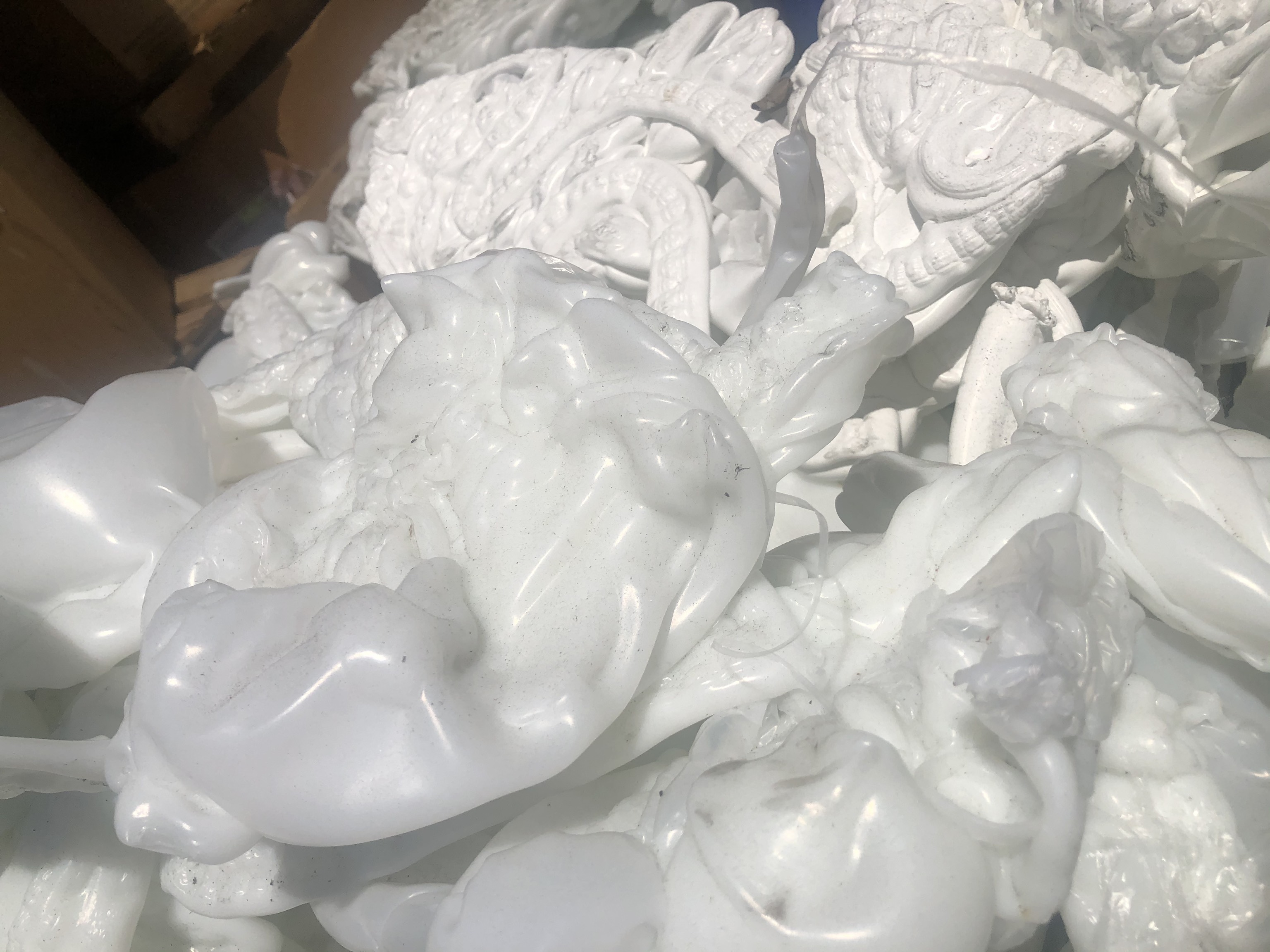 HDPE , Lump, HDPE WHITE PURGE