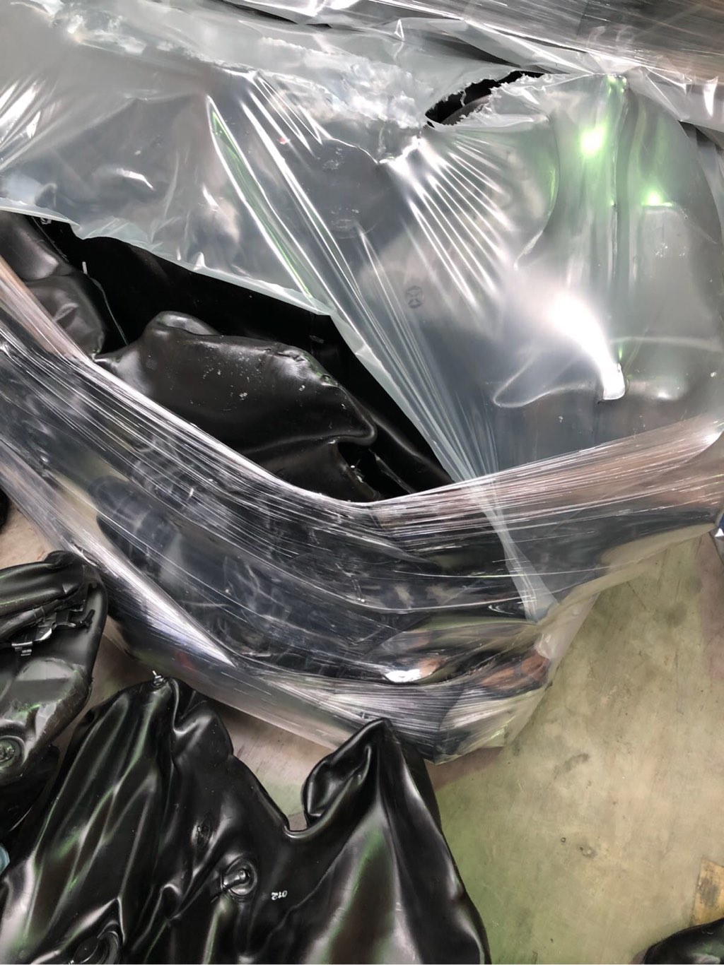 HDPE , Baled, HDPE-EVOH CAR TANKS POSTPRODUCTION SCRAP