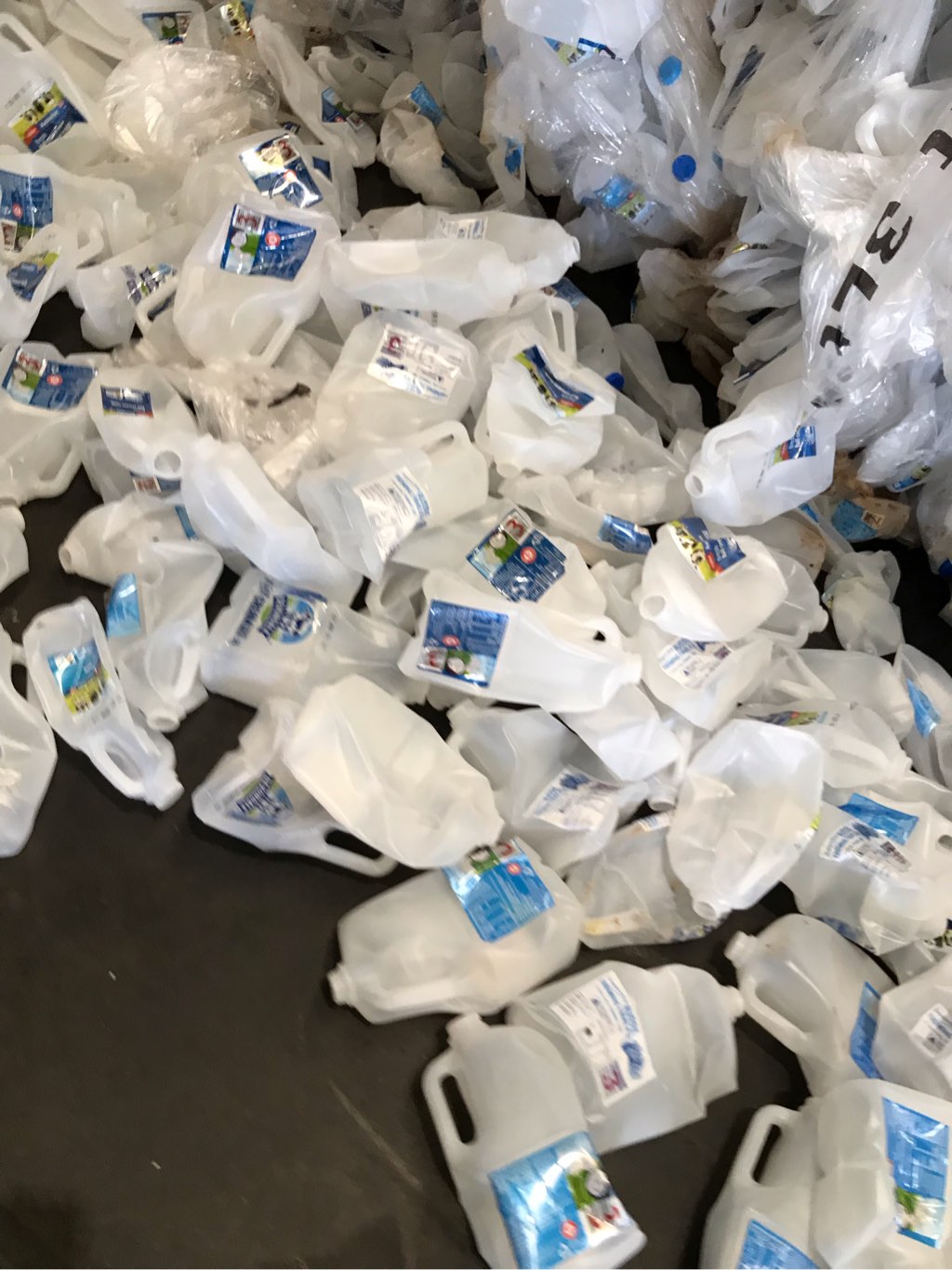 HDPE , Clean flake, HDPE milk bottles