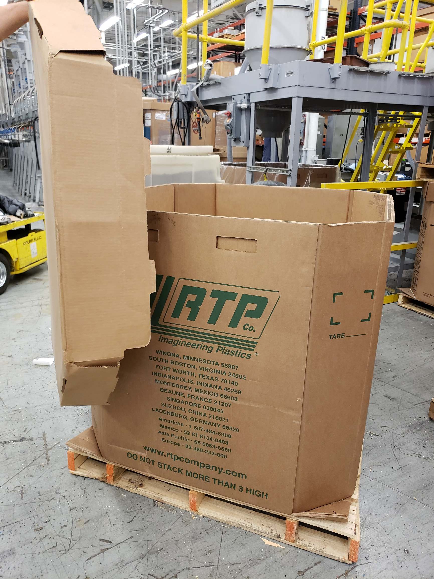 Cardboard (OCC), Loose, Used 4 and 5 ply octagonal gaylords