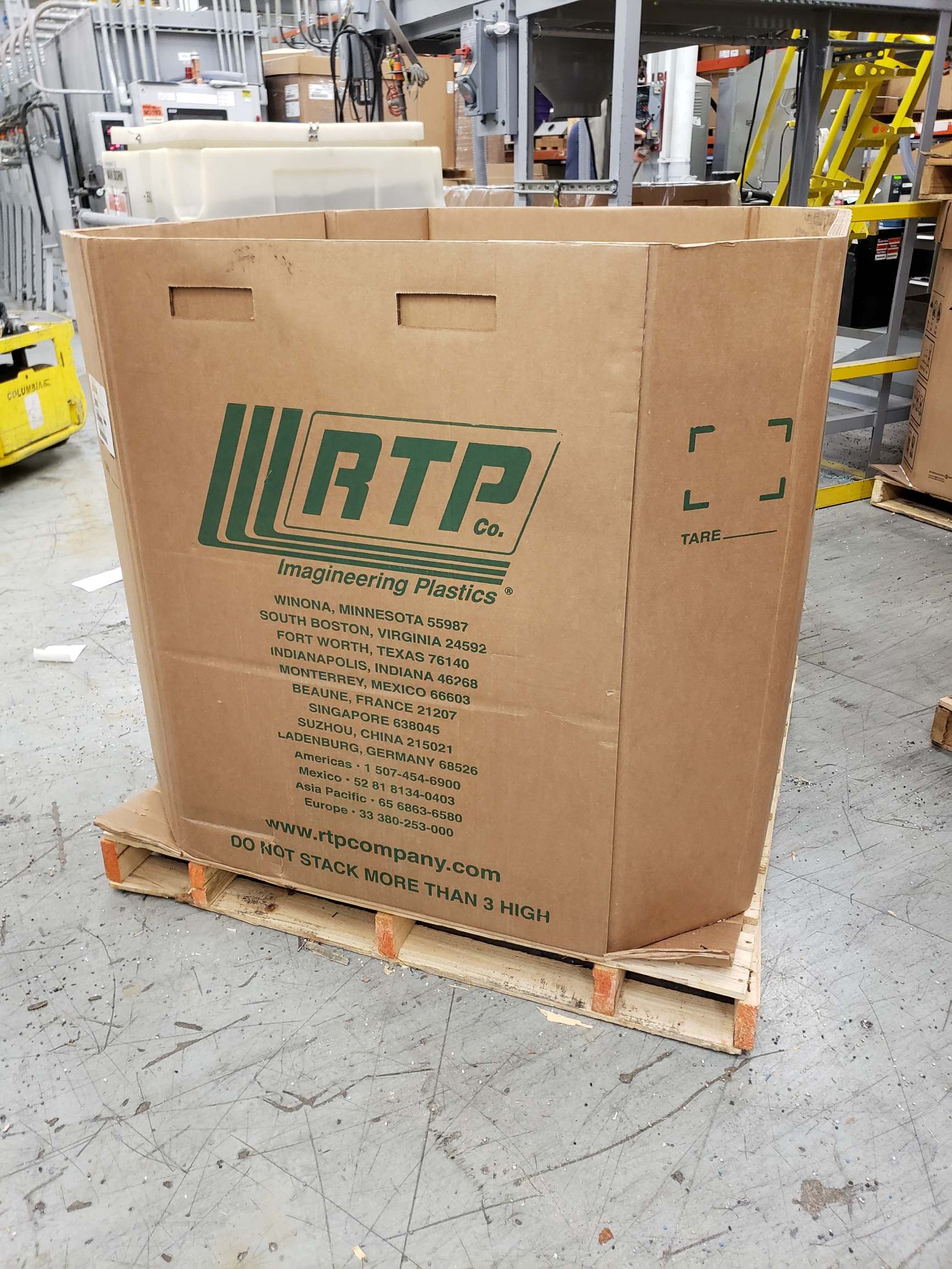 Cardboard (OCC), Loose, Used 4 and 5 ply octagonal gaylords