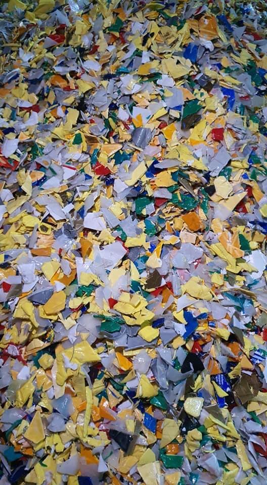 HDPE , Flake, hdpe blow Mix regrind